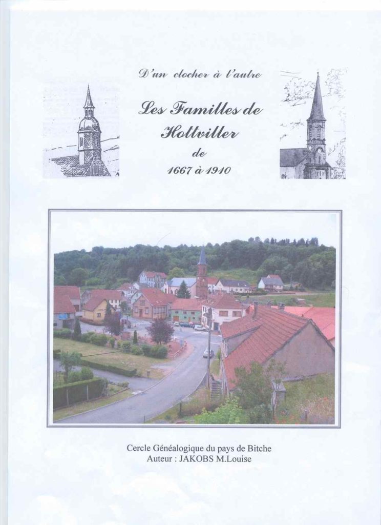 Nouvelles familles de Hottviller