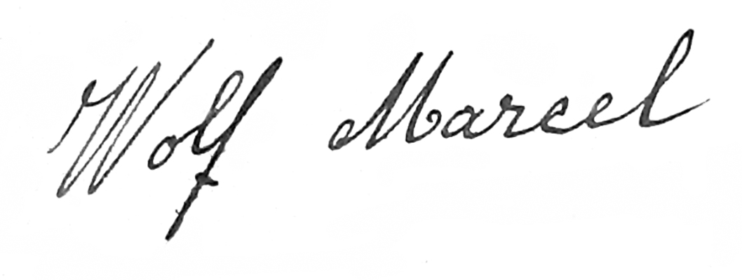 Les signatures de mes ancêtres WOLF à travers les siècles